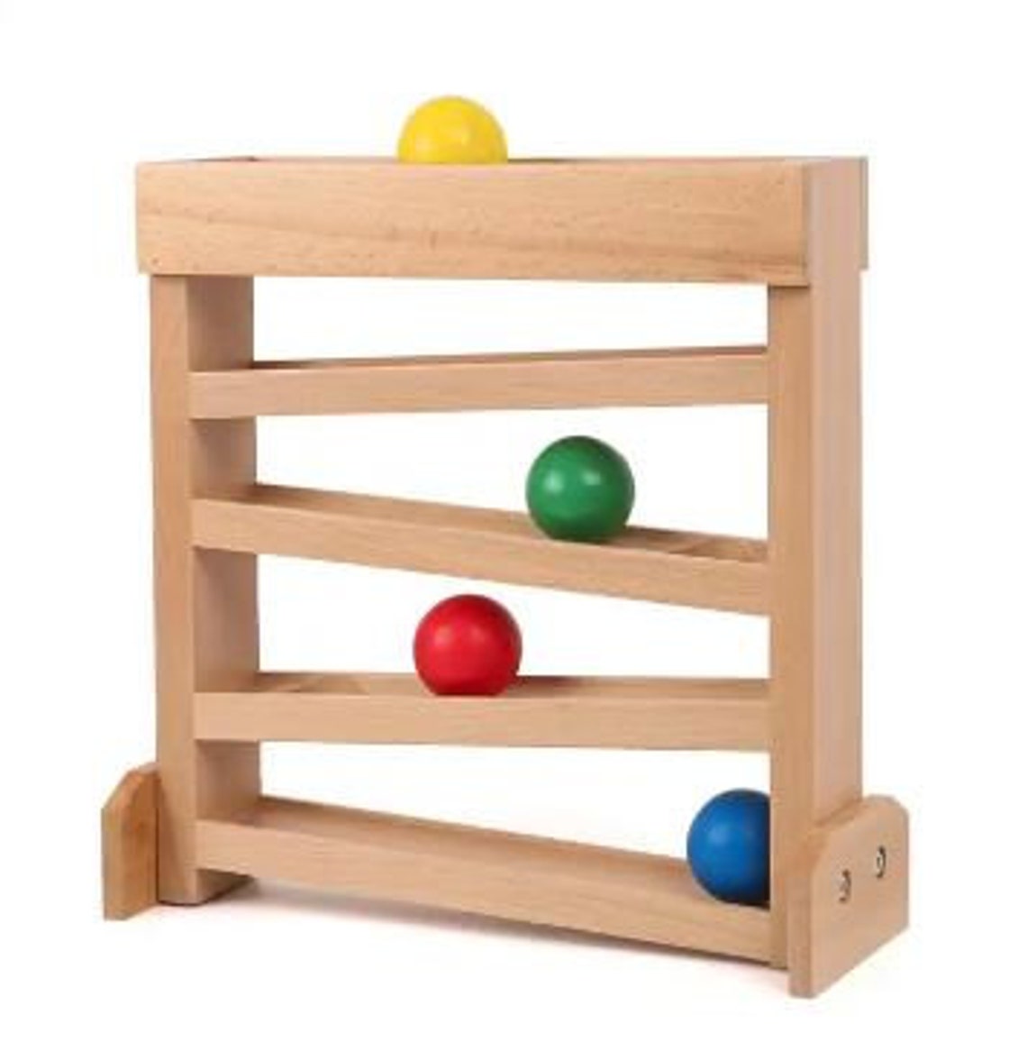Montessori Ball Tracker| Wooden Toy | Baby & Toddler Toy | Montessori ...