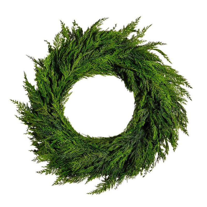 Cedar Wreath - Etsy