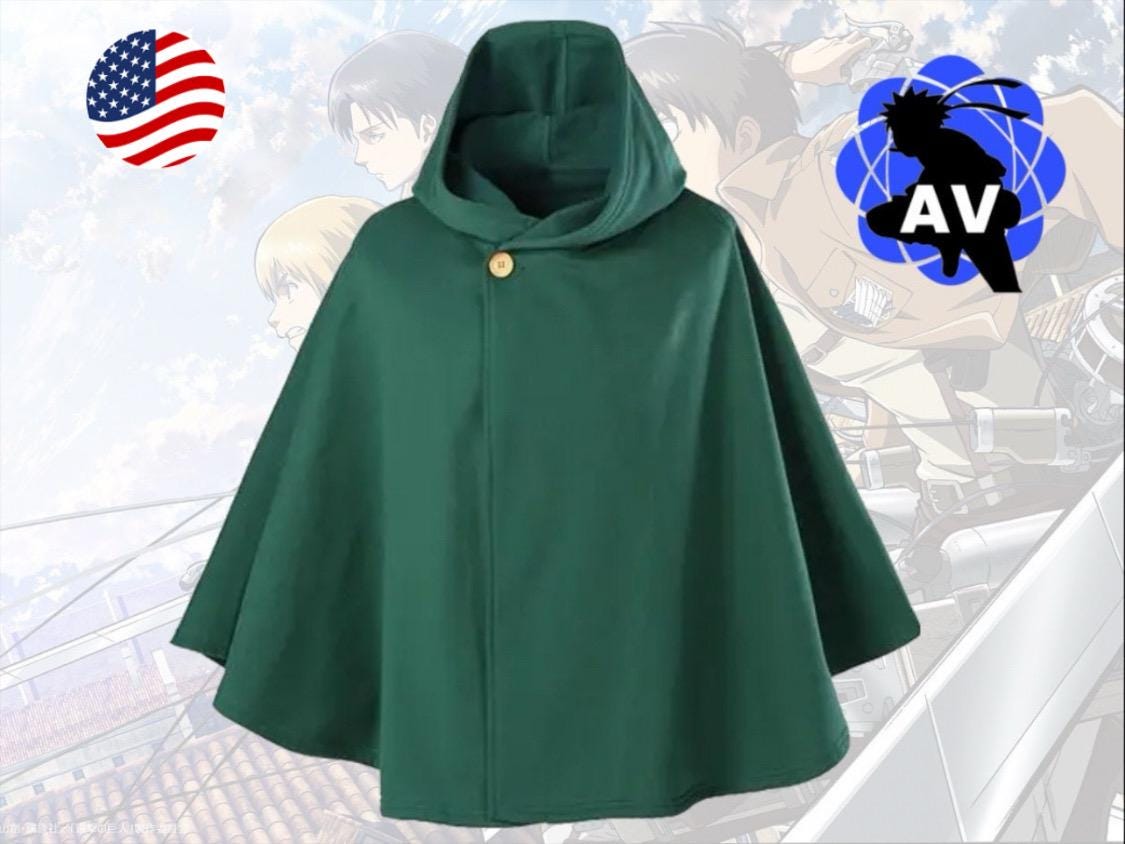 Anime Hooded Cloak Cape Robe for Costume Cosplay Party US - Etsy
