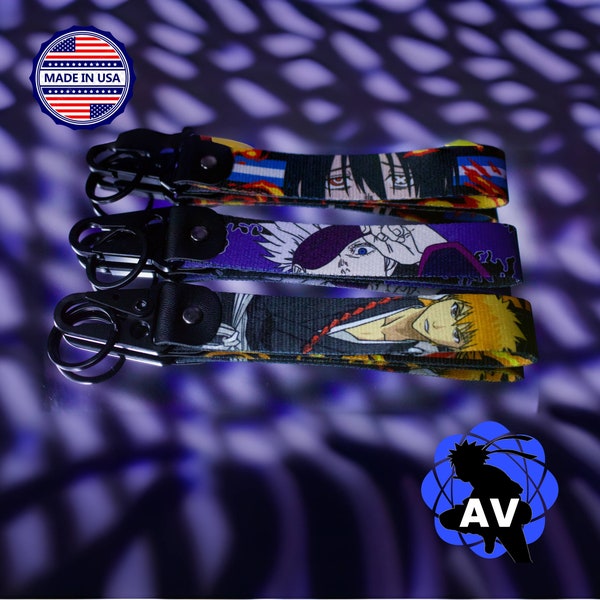 Anime Keychain - Etsy