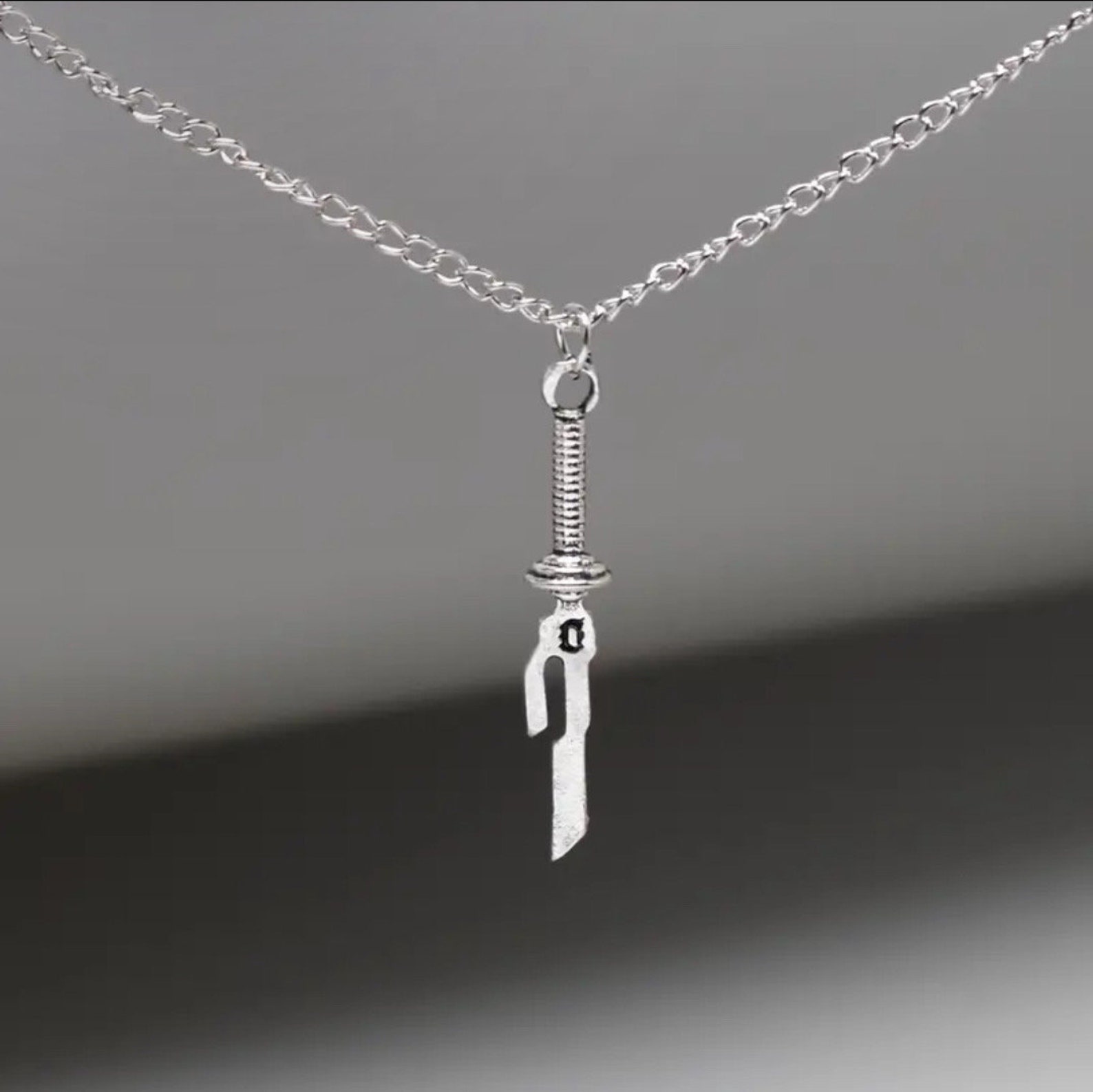 Inverted Spear of Heaven Pendant Chain Necklace Inspired by Toji ...