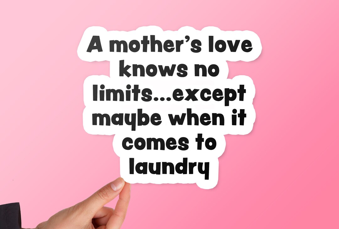 Mother's Love Sticker Best Mom Ever, Mother's Day Unique Gift, Cool ...