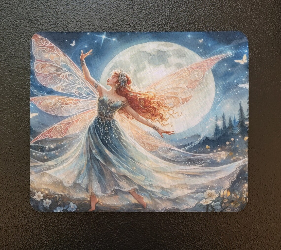 Fairy Mouse Pad, Fairy Dancing, Beautiful Fairy, Cute Desk Accessories ...