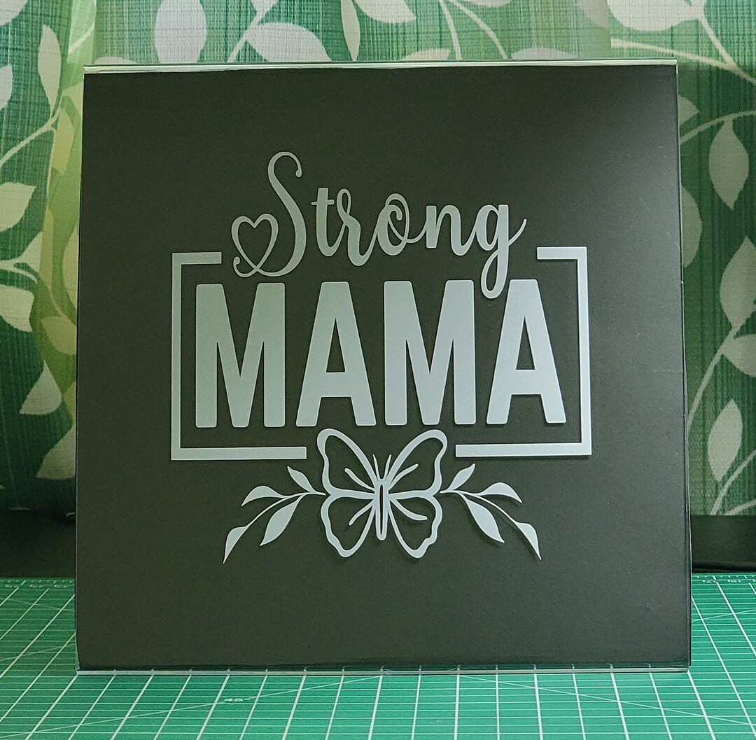 Mom Decal Strong Mama Car Window Decal Mom Window Decal Car Decal for ...