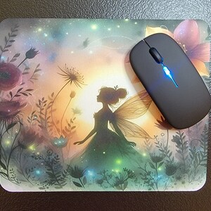 Fairy Mouse Pad, Fairy, Beautiful Fairy, Cute Desk Accessories, Gaming ...