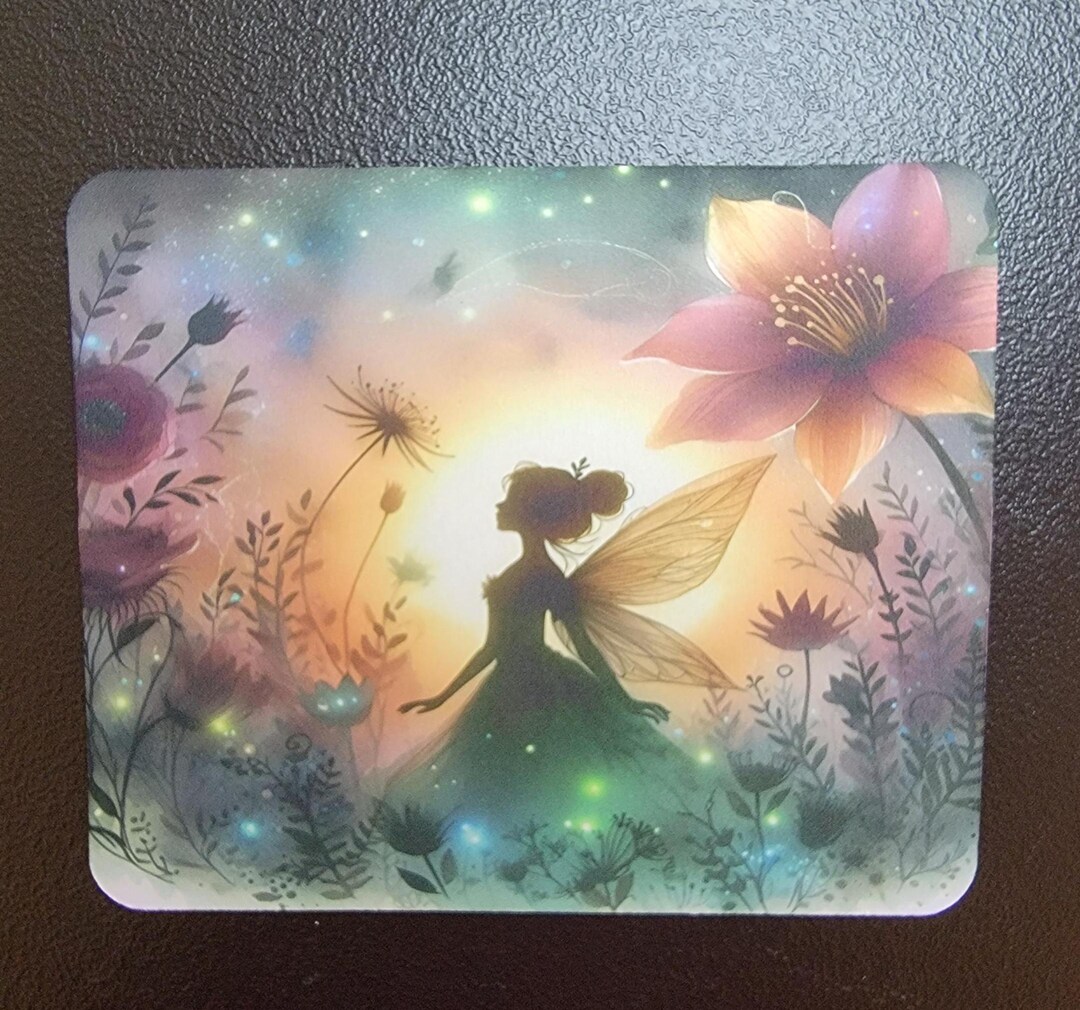 Fairy Mouse Pad, Fairy, Beautiful Fairy, Cute Desk Accessories, Gaming ...