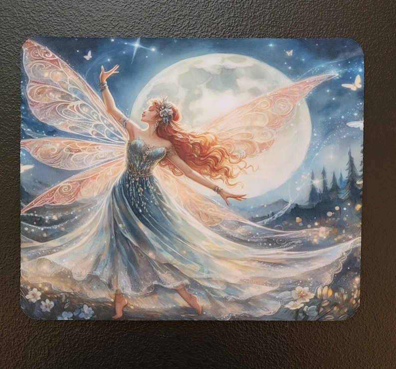 Fairy Mouse Pad, Fairy Dancing, Beautiful Fairy, Cute Desk Accessories ...