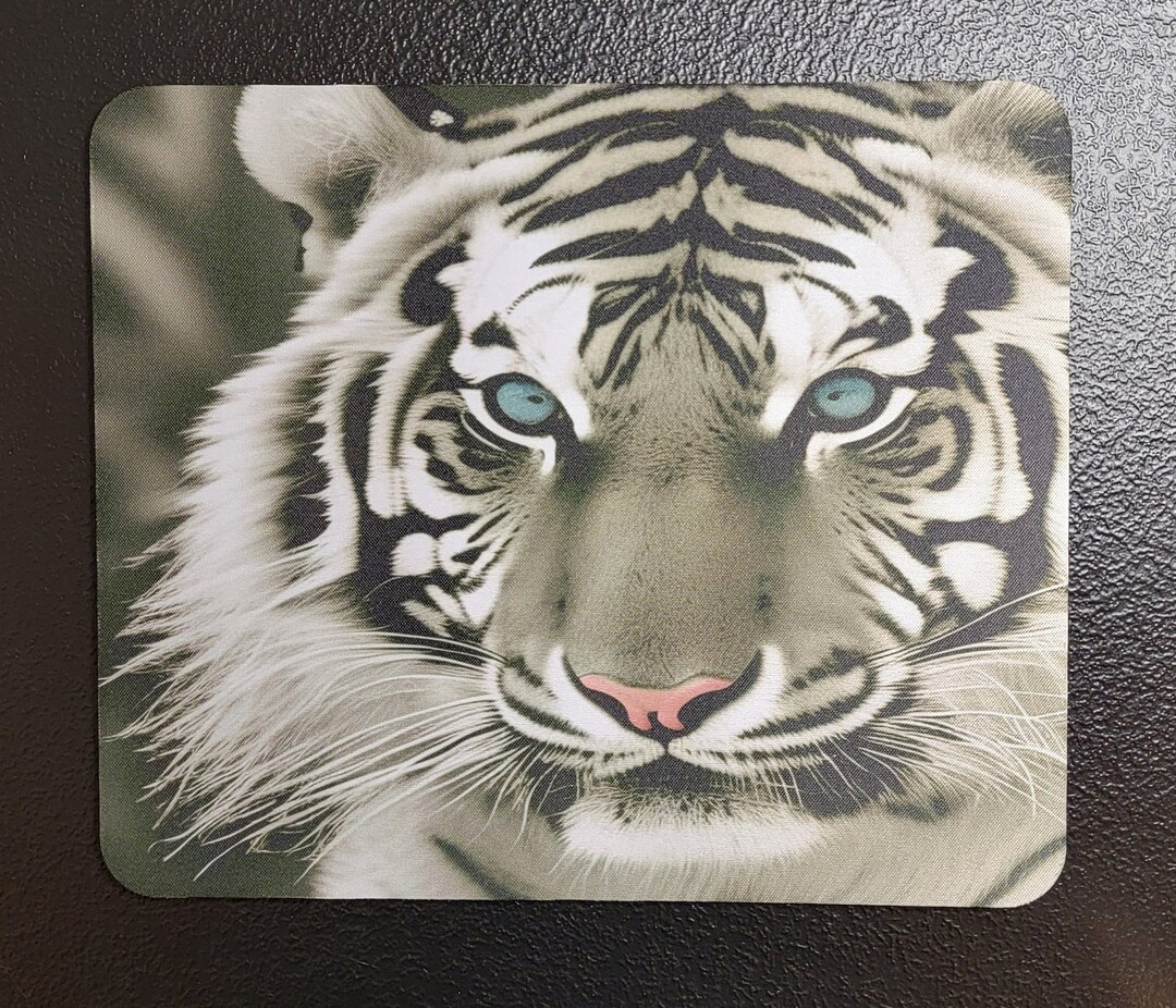 Tiger Mousepad, Cute Office Desk Accessory - Etsy