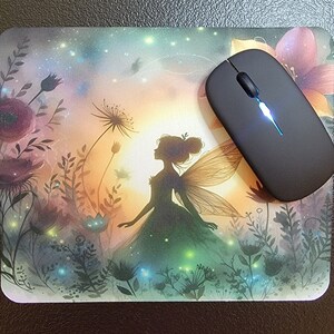 Fairy Mouse Pad, Fairy, Beautiful Fairy, Cute Desk Accessories, Gaming ...