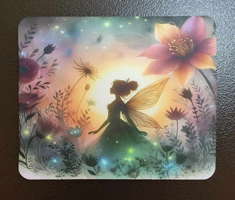 Fairy Mouse Pad, Fairy, Beautiful Fairy, Cute Desk Accessories, Gaming ...