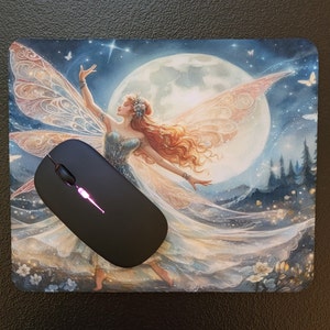 Fairy Mouse Pad, Fairy Dancing, Beautiful Fairy, Cute Desk Accessories ...