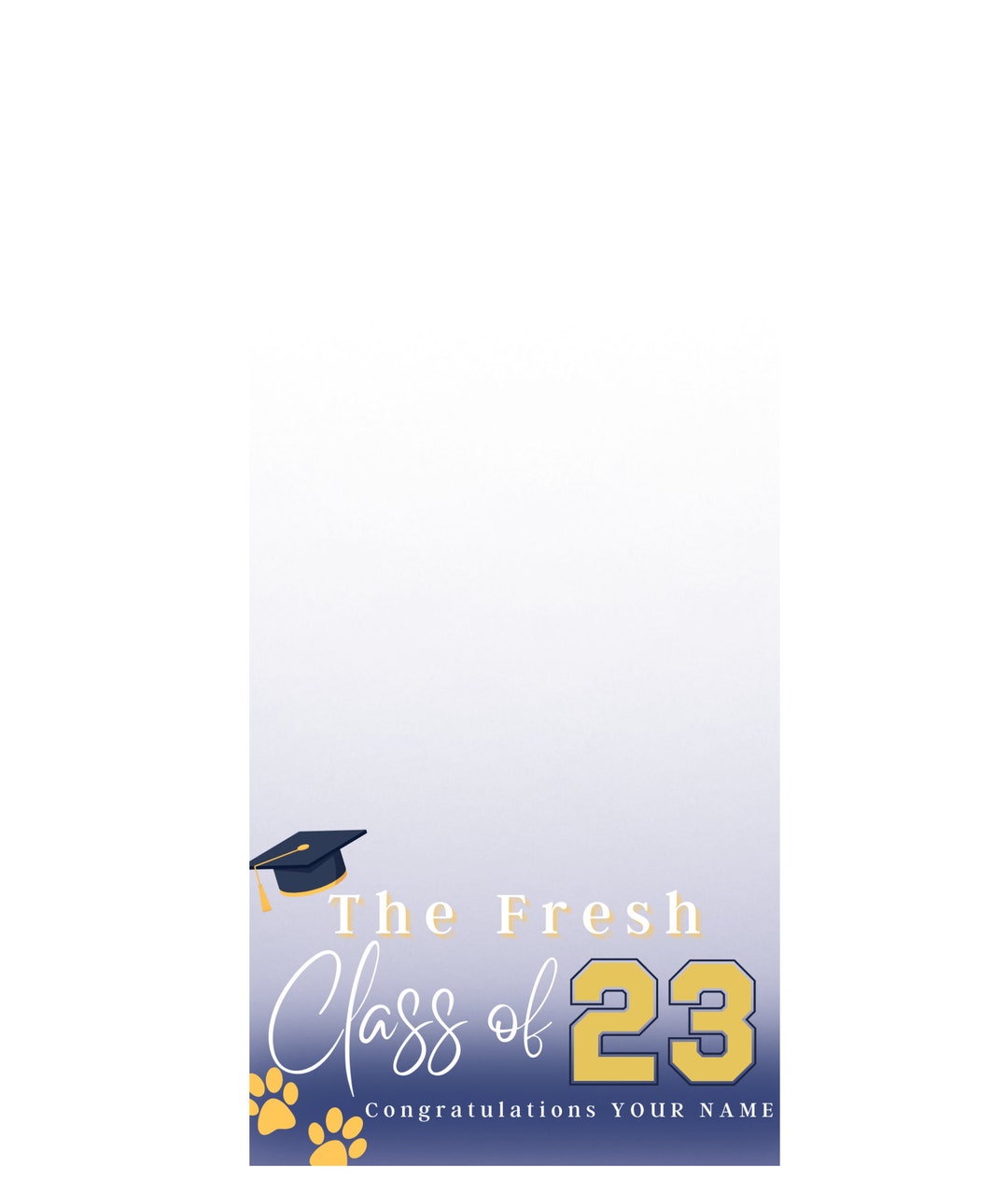 Graduation 360 Booth Overlay - CUSTOM - Etsy