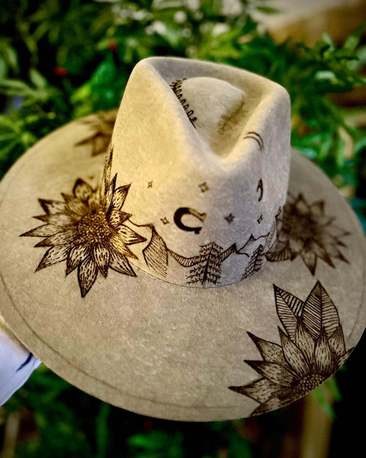 Custom Burned Charlie 1 Horse Felt Hat - Etsy