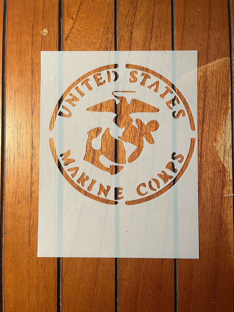 Marines Stencil - Etsy
