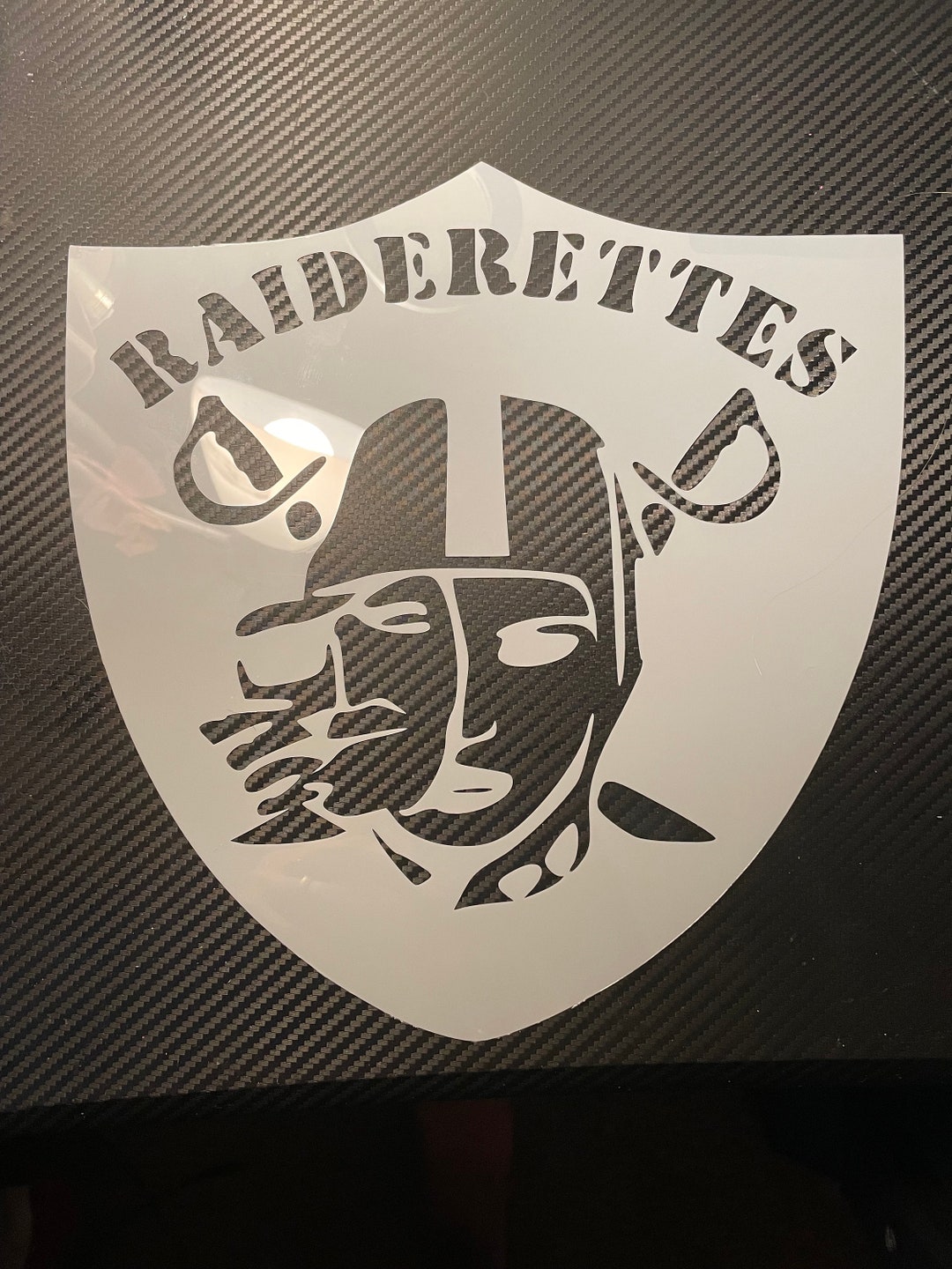 Raiderettes Stencil - Etsy