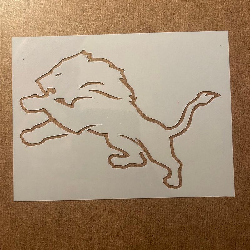 Lion Stencil - Etsy