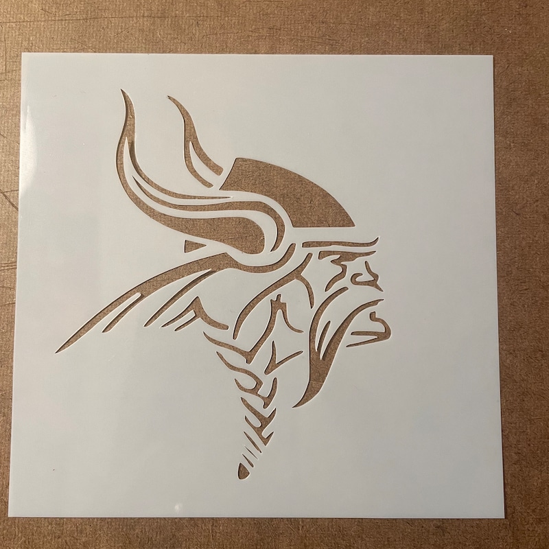 Minnesota Vikings Stencil - Etsy