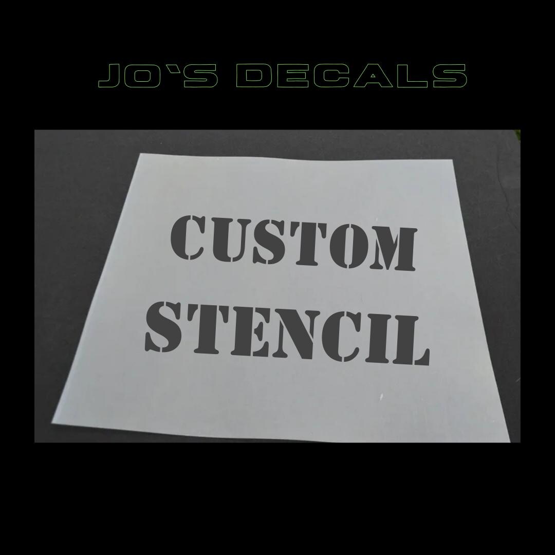 Custom Stencil - Etsy