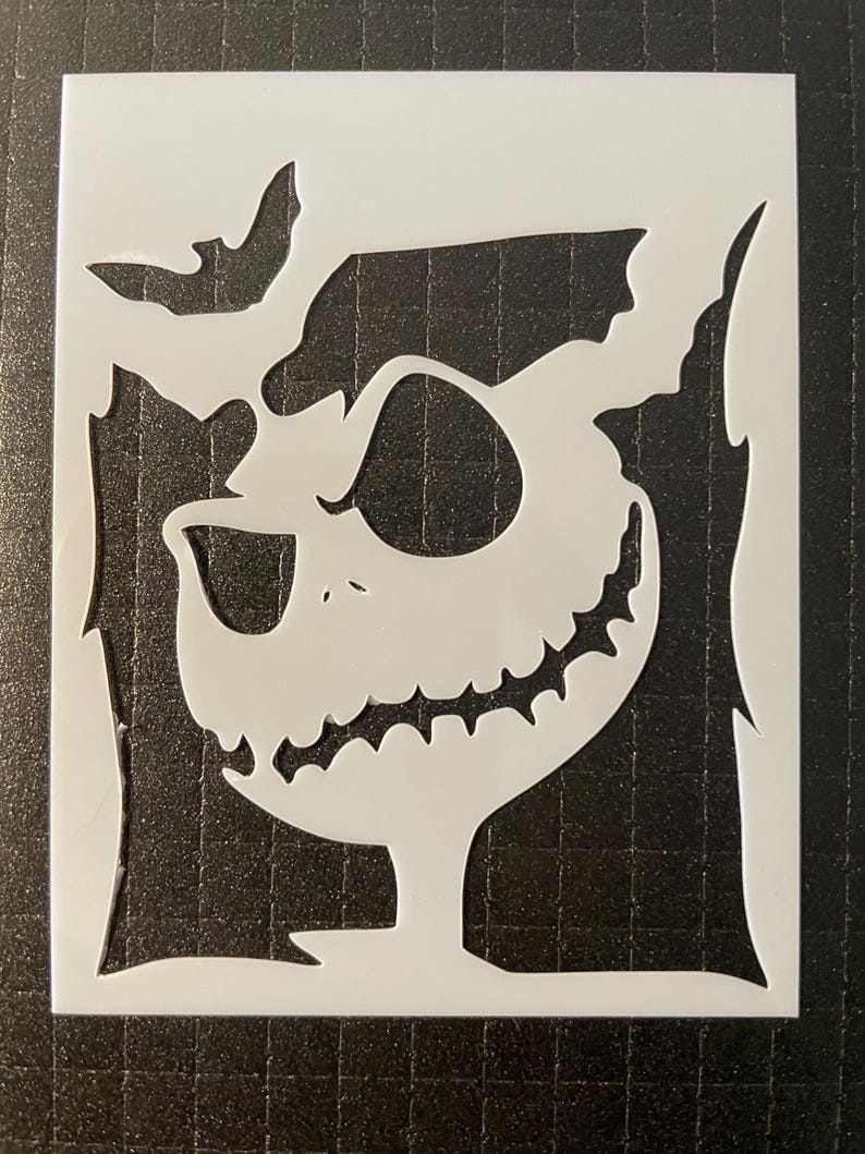 Jack Stencil | Nightmare Halloween Stencil - Etsy