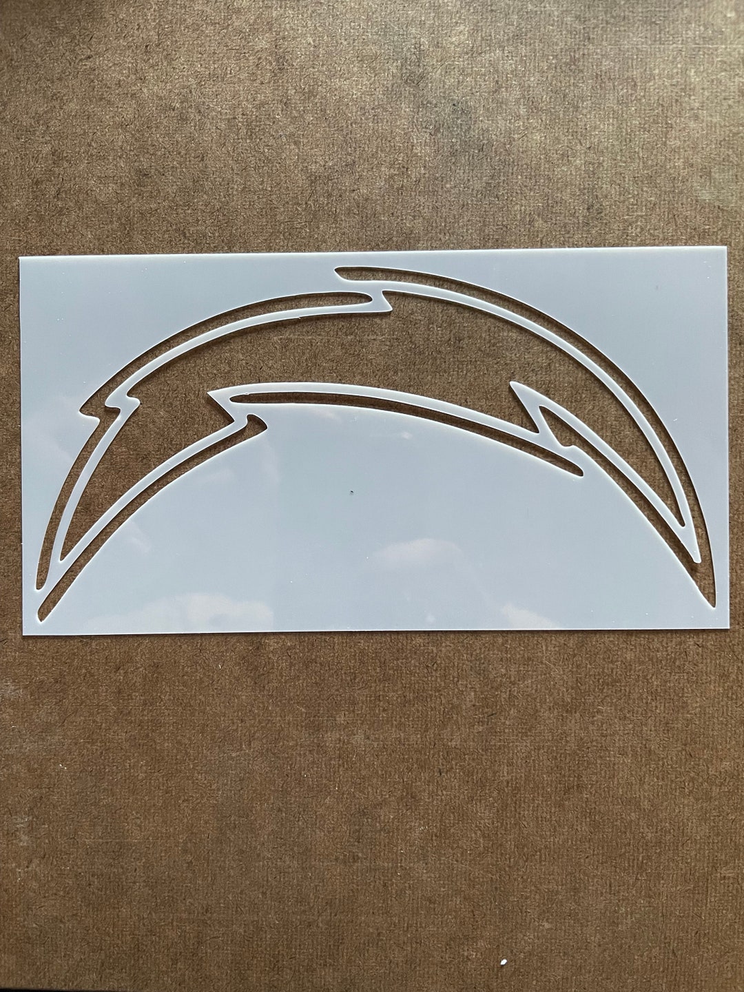 Chargers Stencil - Etsy