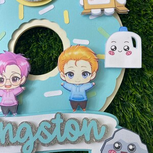 Lankybox Cake Topper Birthday Topper Decor Birthday Lankybox - Etsy