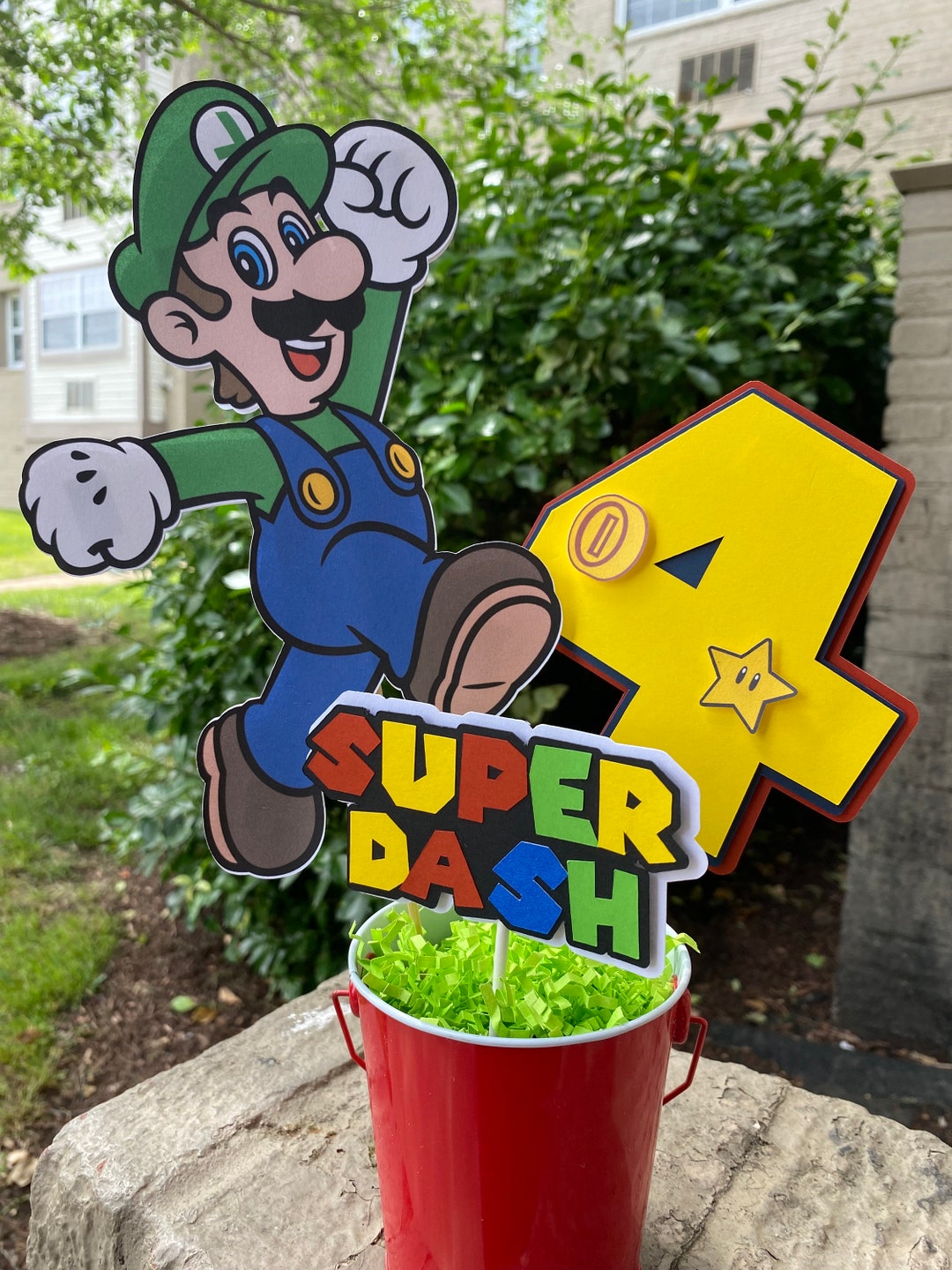 Mario Centerplace Personalized - Etsy