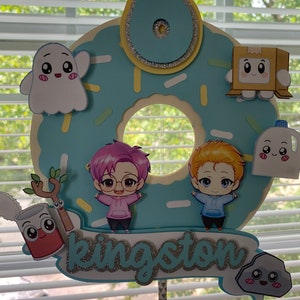 Lankybox Cake Topper Birthday Topper Decor Birthday Lankybox - Etsy