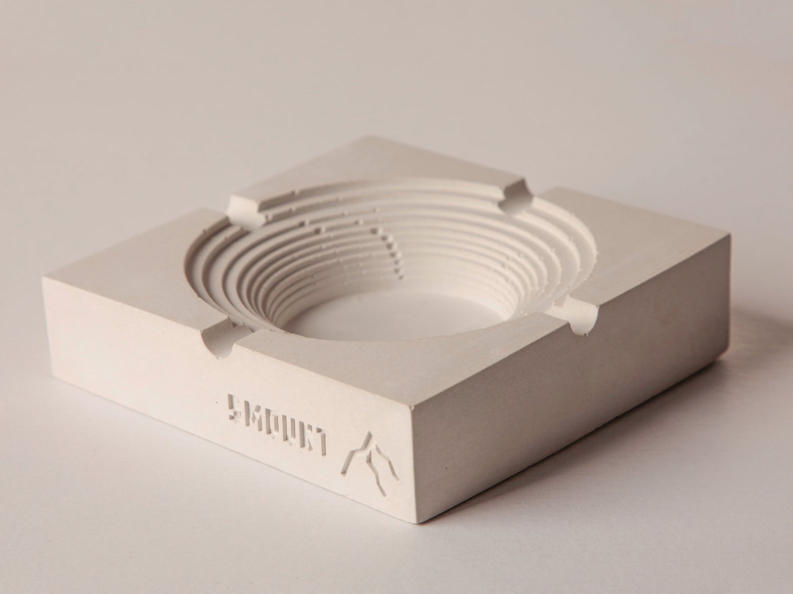 Void Square Concrete Brutalist Ashtray - Etsy
