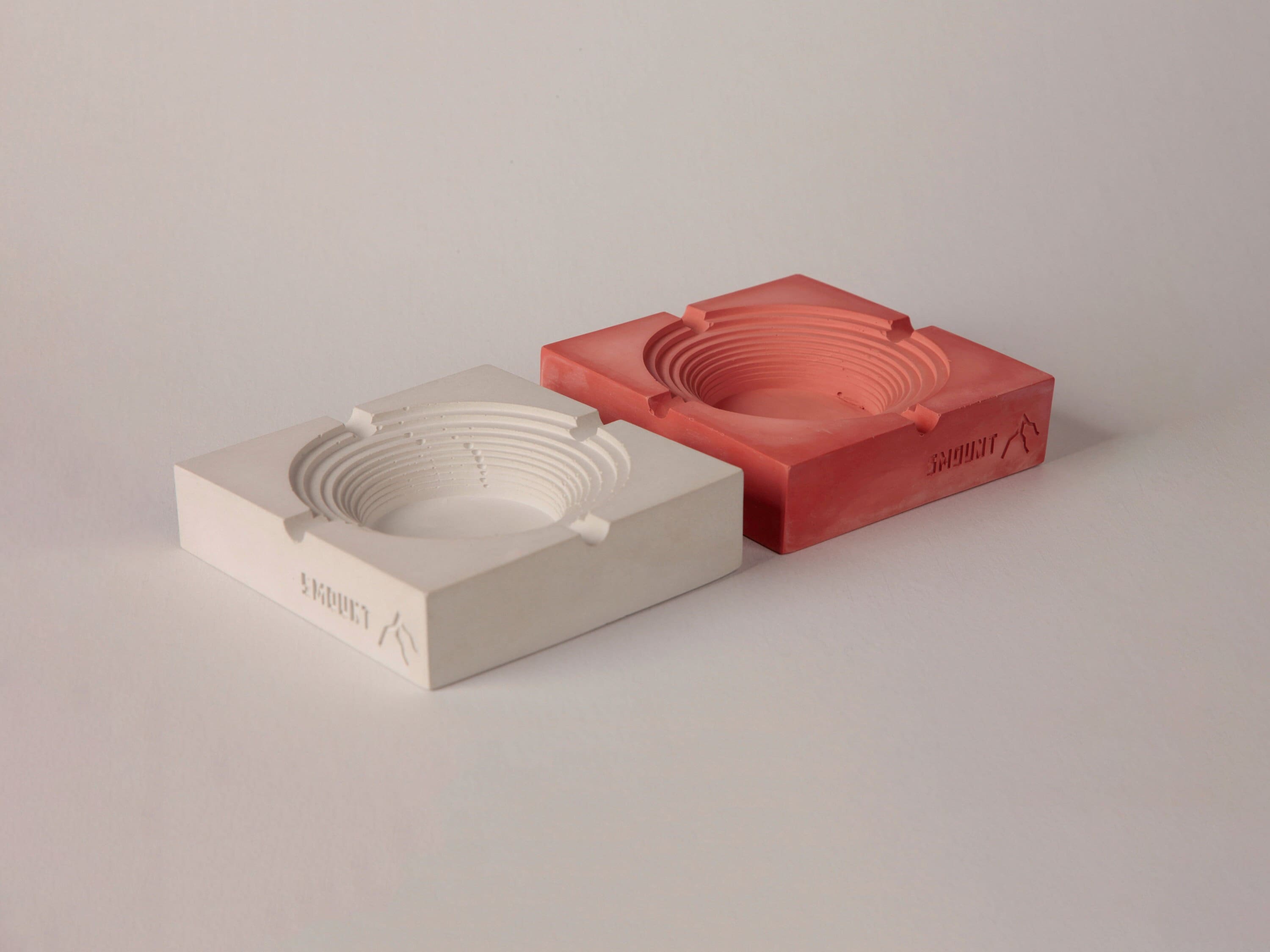Void Square Concrete Brutalist Ashtray - Etsy