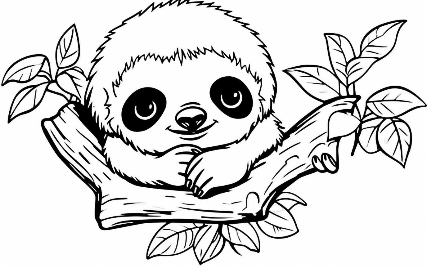 26 Baby Animal Kids Coloring Pages Digital Pdf Download - Etsy
