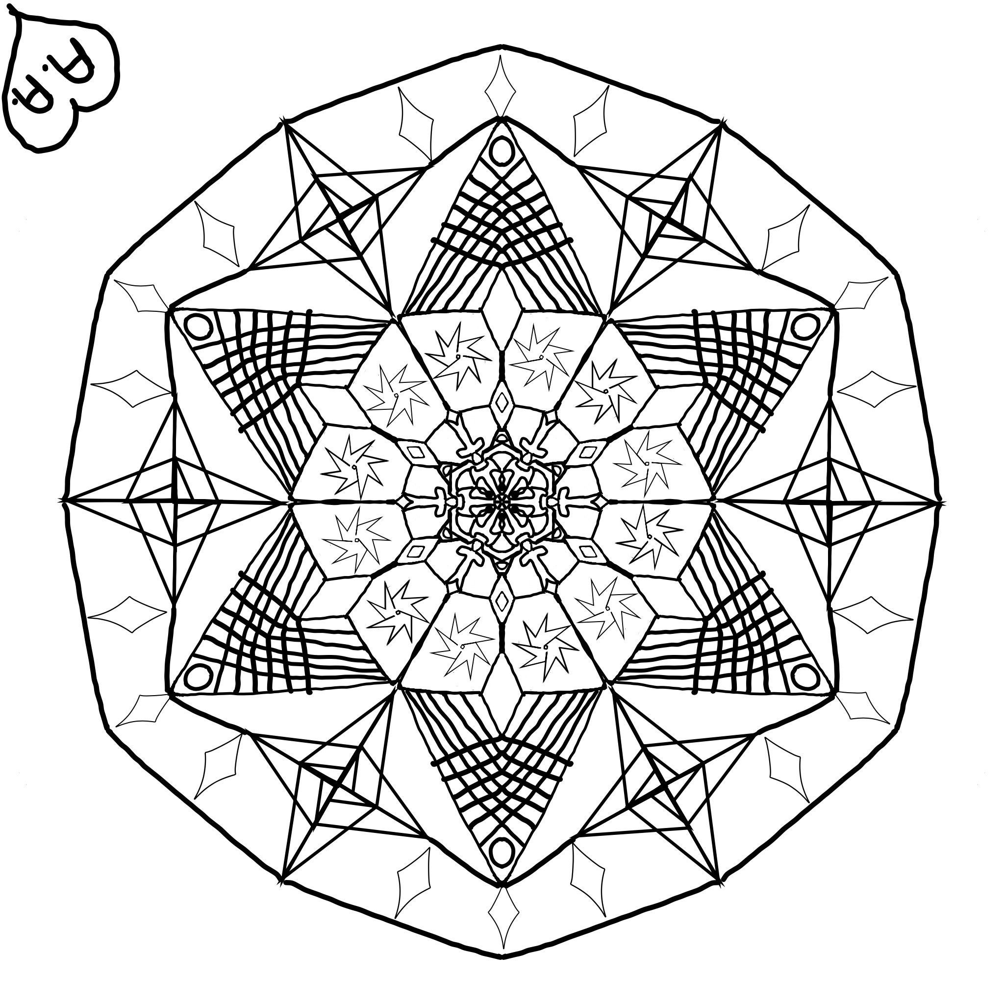 5 Very Cool Patterns for Your Coloring Pleasure - Etsy