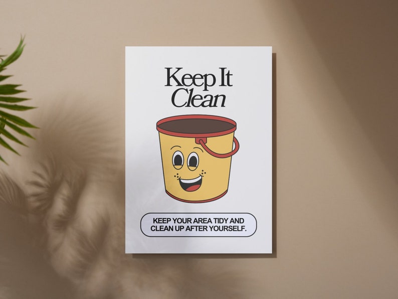 Retro Classroom Bundle: Colorful Classroom Rules Posters, Teacher ...