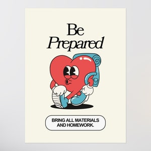 Retro Classroom Bundle: Colorful Classroom Rules Posters, Teacher ...