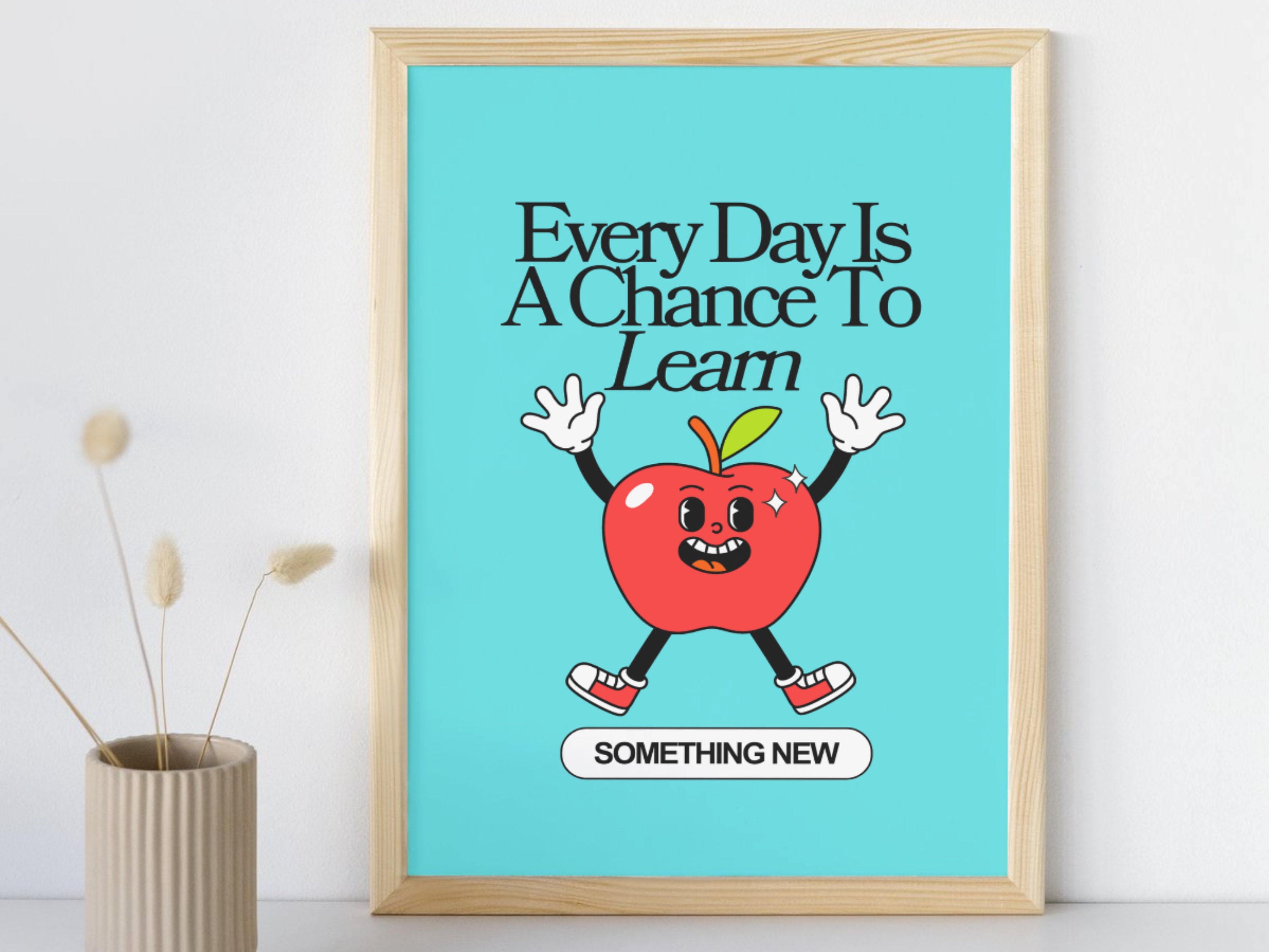 Neon Retro Classroom Bundle: Colorful Growth Mindset Posters, Teacher ...