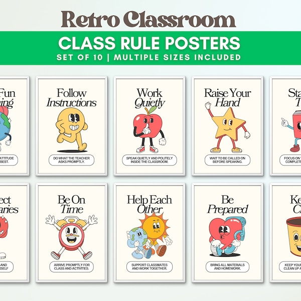 Classroom Rules - Etsy