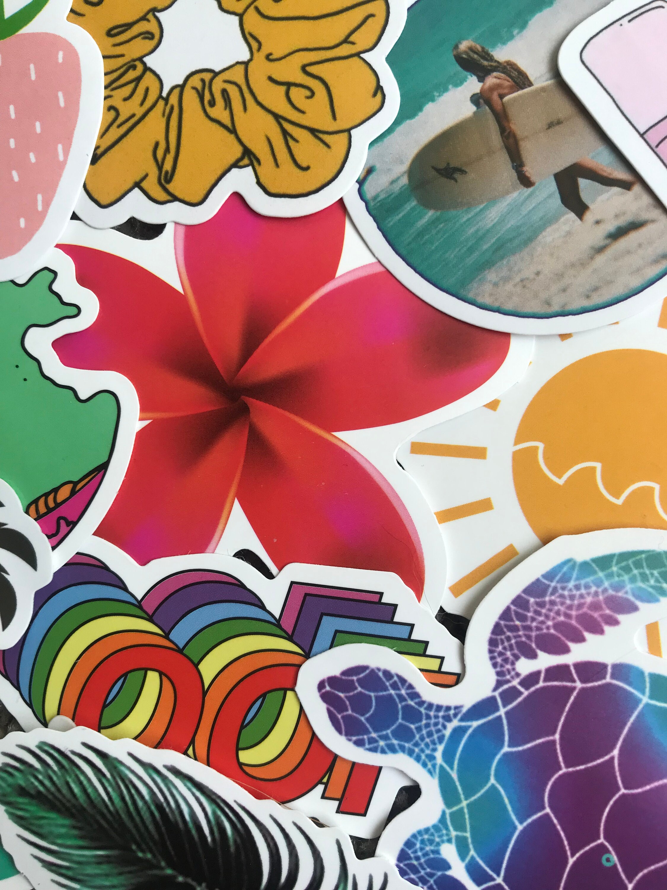 Beachy Sticker Pack - Etsy