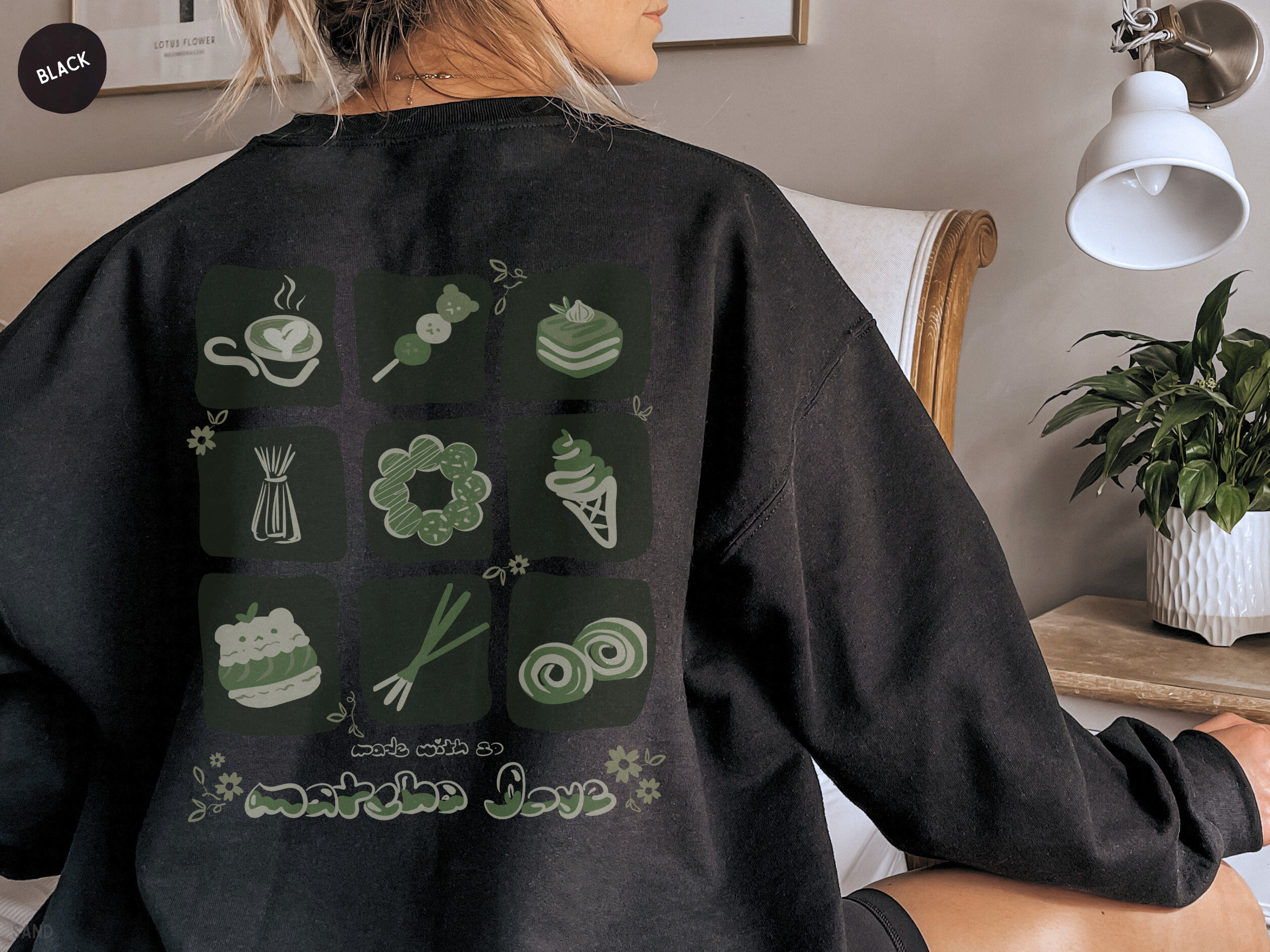 Green Tea Matcha Shirt Cute Japanese Anime Green Tea Matcha Gifts ...