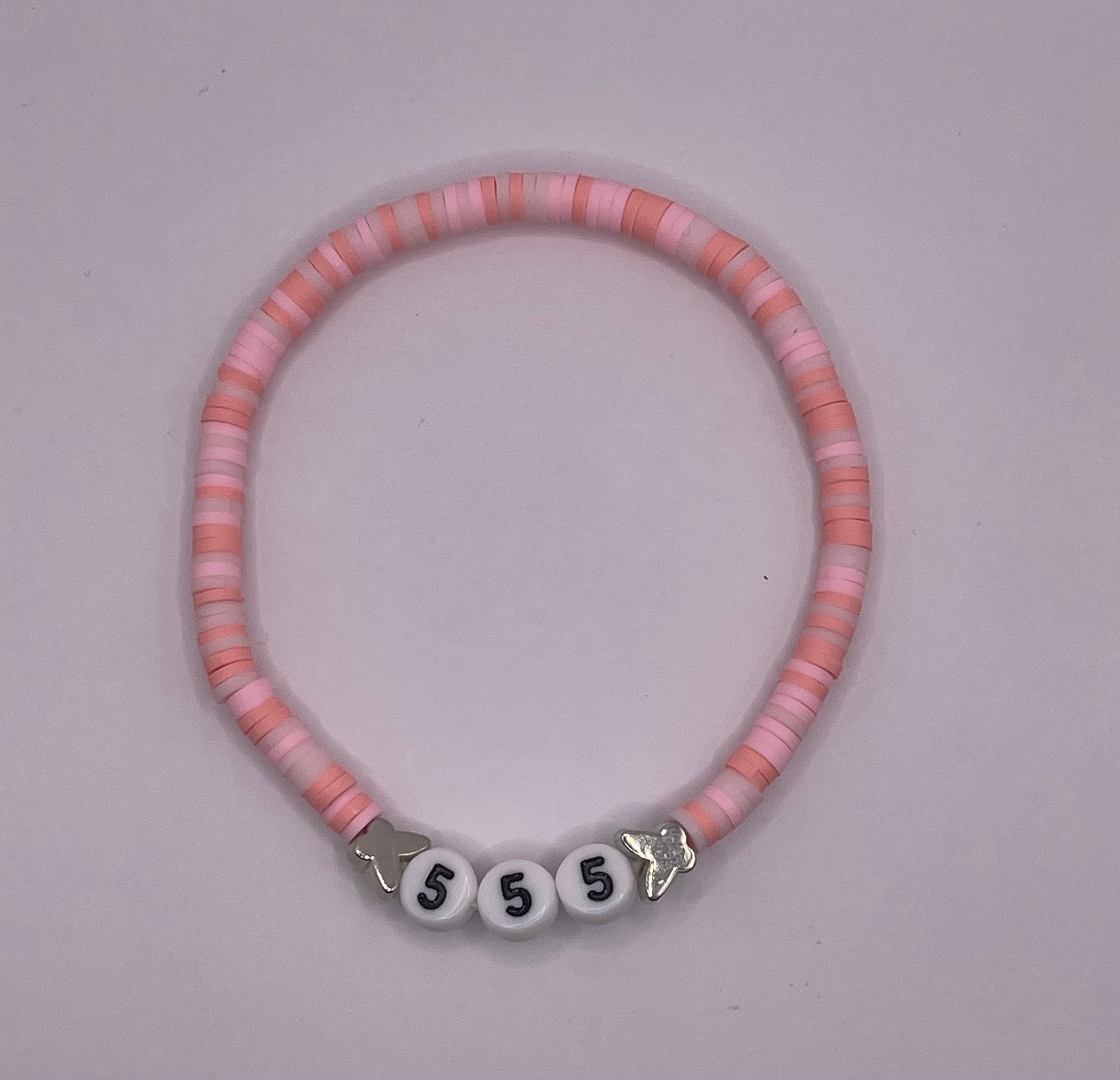 Angel Number Bracelet, Angel Number Jewelry, Custom Beaded Bracelet ...