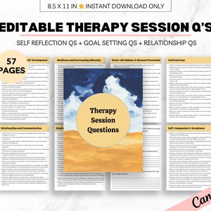 PLR Templates, Reflection Prompts,occupational Therapy Tools, Master ...