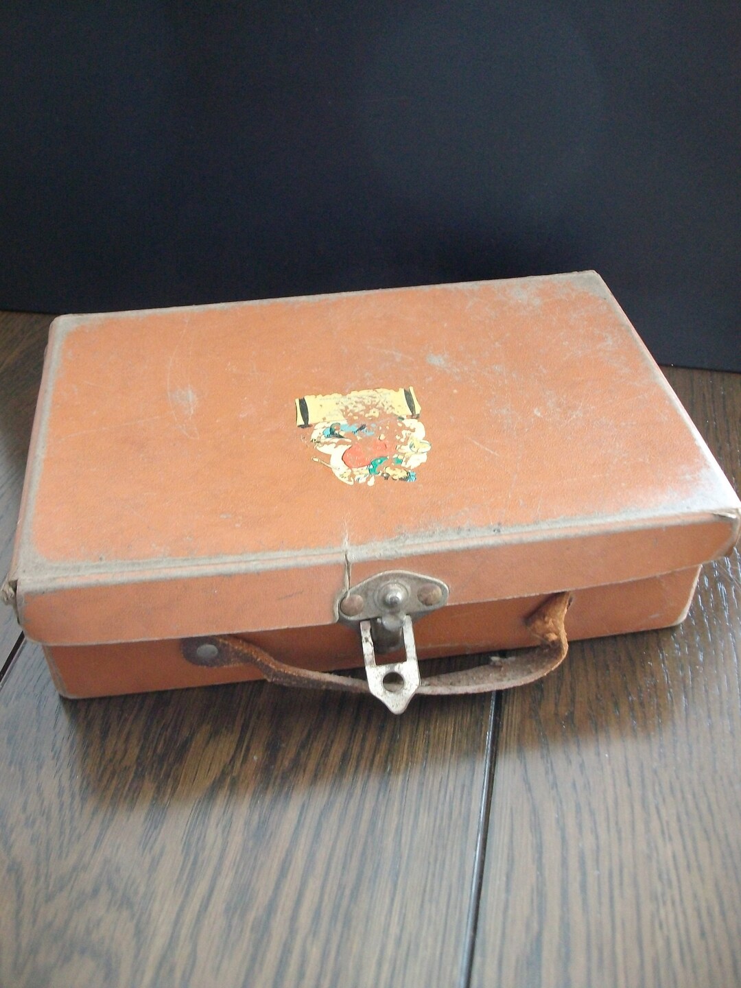 Vintage Child's Cardboard School Case Luggage Travel Suit Case - Etsy
