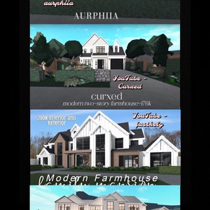 Bloxburg House Builds in Roblox - Etsy