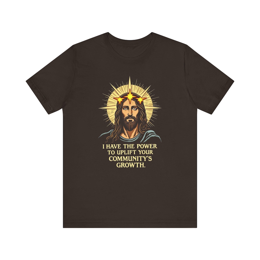 Jesus Illustration I Have the Power to Uplift Your Community's Growth T ...