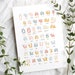 Digital Thai Alphabet Poster - Thai Nursery Decor, Learn Thai at Home ...