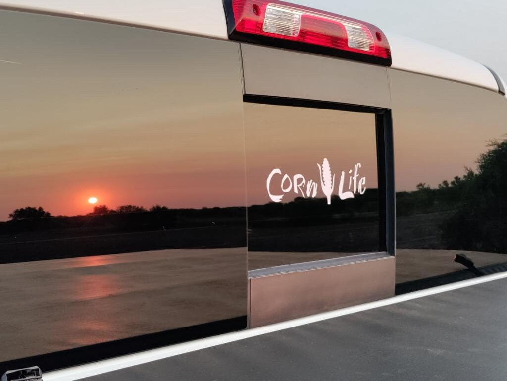 Corn Life Vinyl Sticker. - Etsy