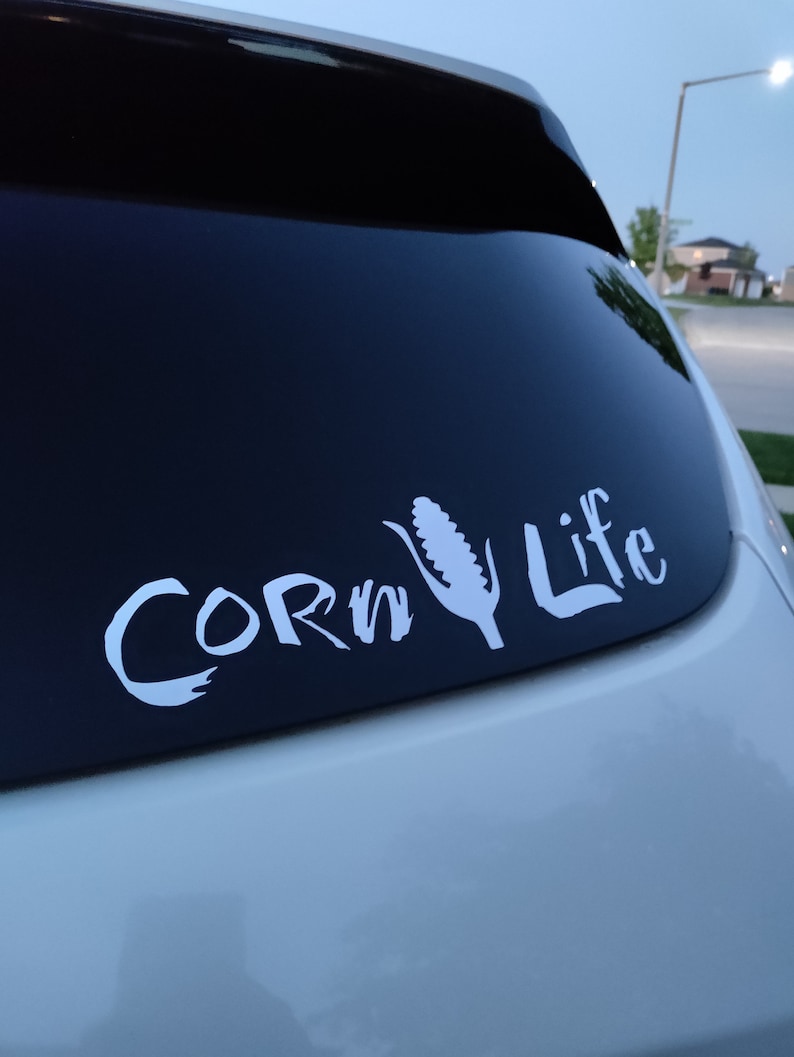 Corn Life Decal - Etsy