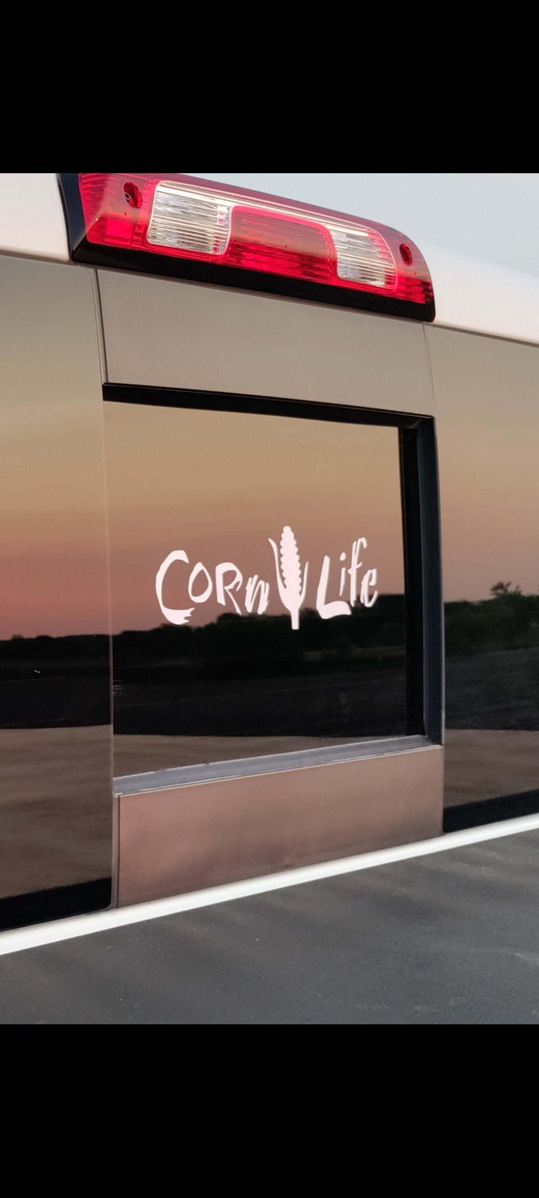 Corn Life Vinyl Sticker. - Etsy