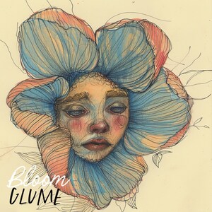 Malin bloomies Series Print, Flower Face, Alice in Wonderland, Talking ...