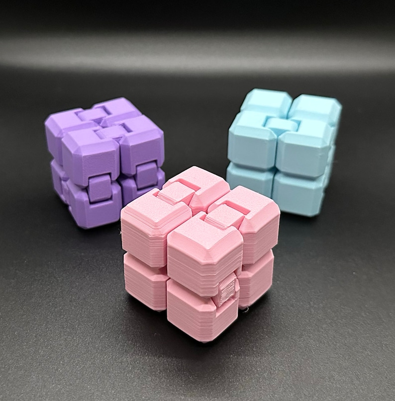 Infinity Cube Fidget for Adults Weighted Ultra Quiet - Etsy Australia