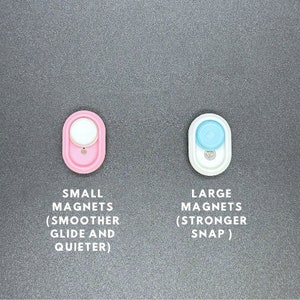 Magnetic Sliding Fidget - 3D Printed, Smooth, Clicky, Satisfying ...