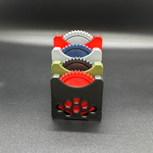 Fidget Wheel - Clicky or Smooth Toy for Kids and Adults, Small, Gift ...